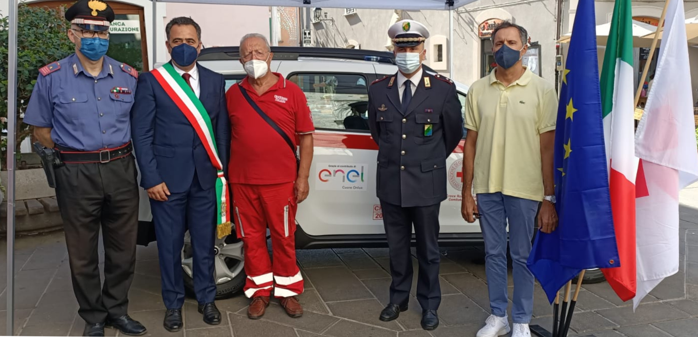 Nuovo automezzo per la Croce Rossa di Chieti | Enel Cuore