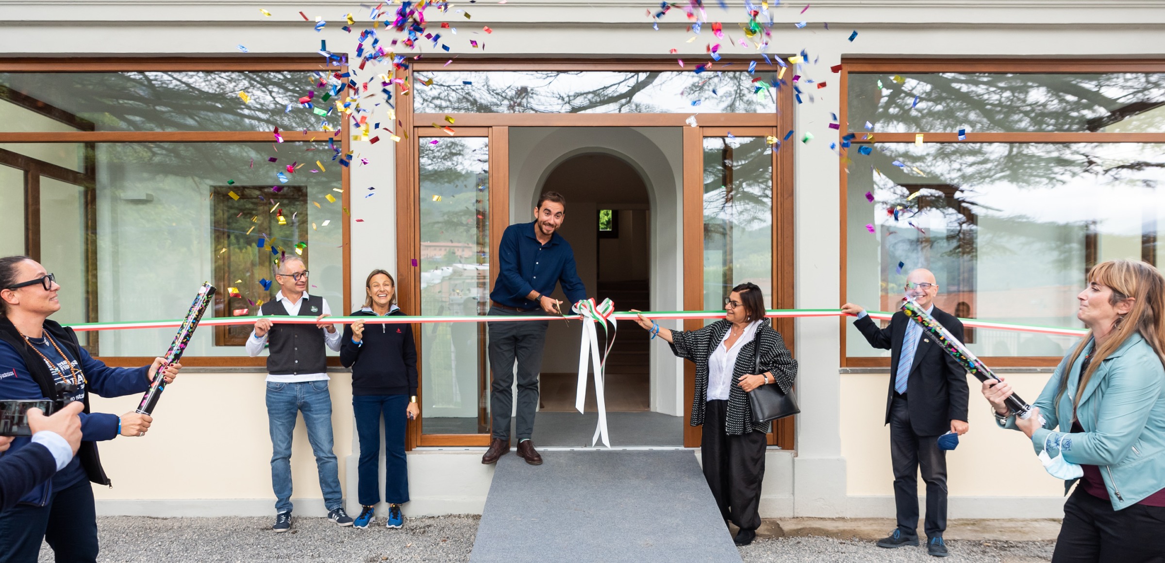 The new Enel Cuore Staff House, inaugurated during Dynamo Camp’s Open ...