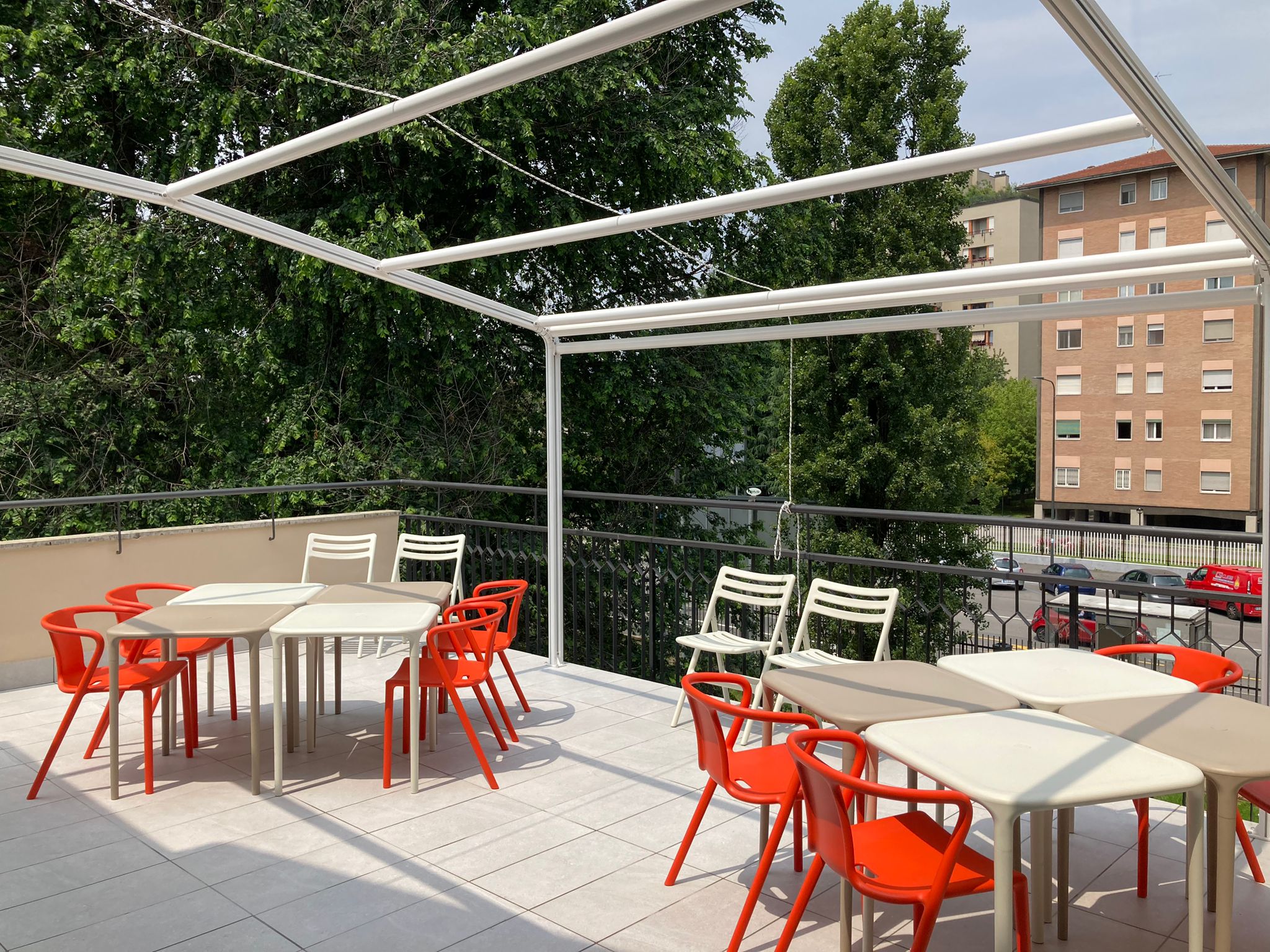 Teen Lab, the daily educative center for the teenagers of the CAF ...